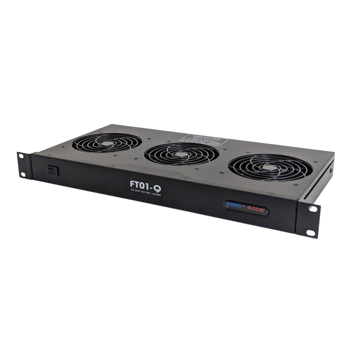 1U / 6U Quiet and Versatile Rack Fan Unit - Rack Cooling - Case it ApS