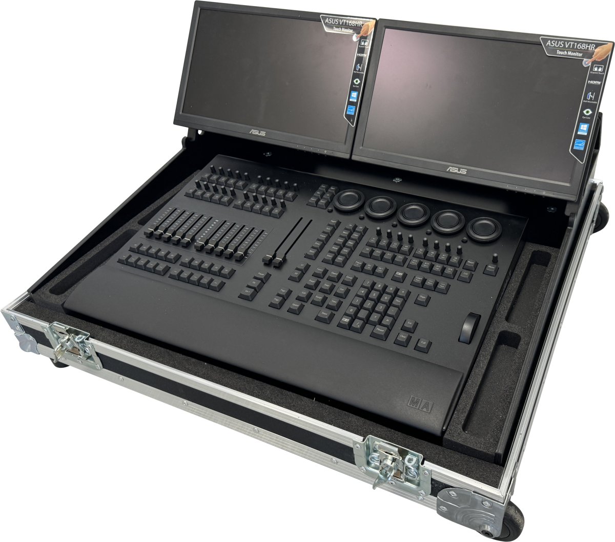GrandMA3 onPC command Wing Flightcase - Light Consoles - Case it ApS
